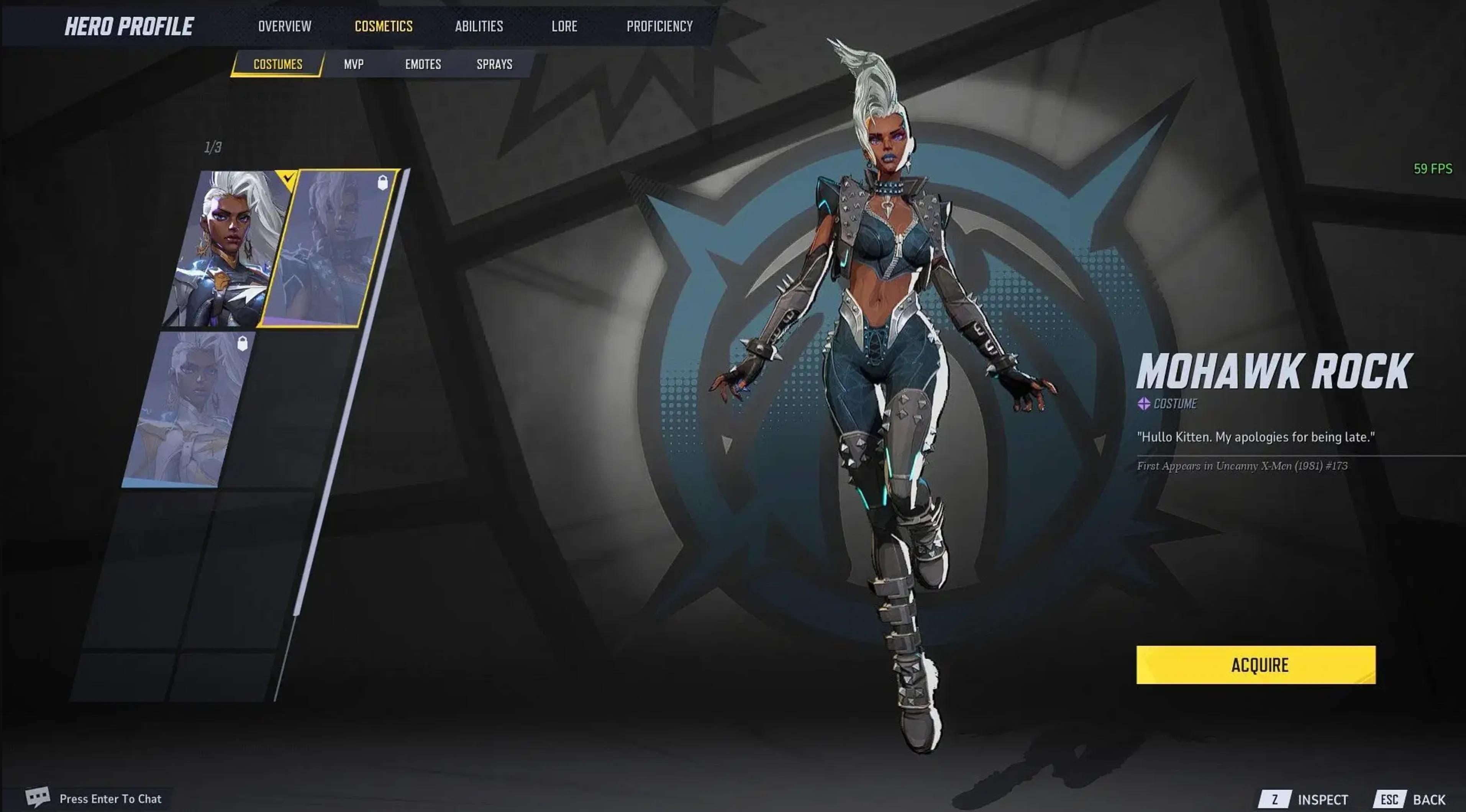All Storm Skins In Marvel Rivals | 1v9
