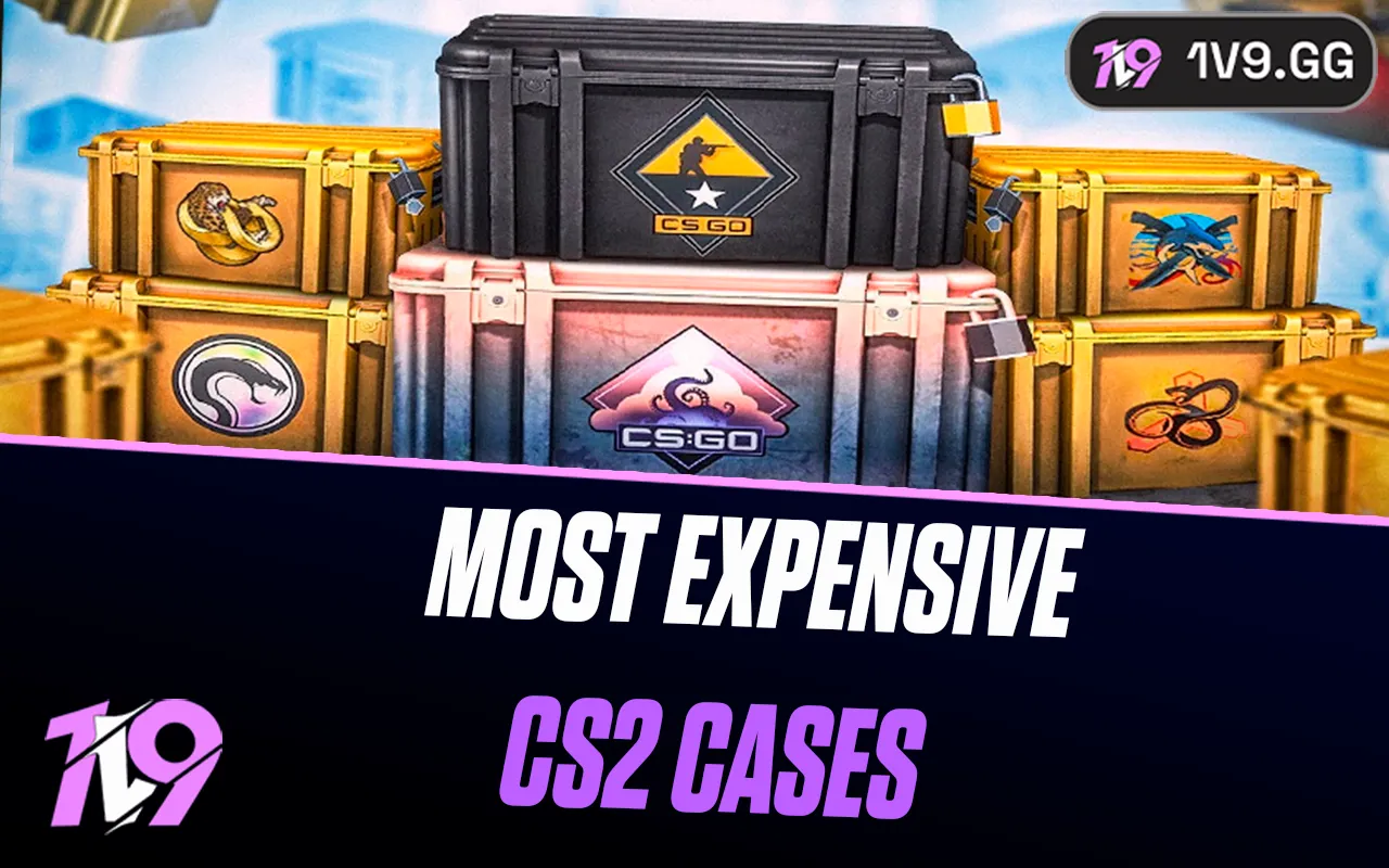 10 Most Expensive CS2 Cases To Open | 1v9