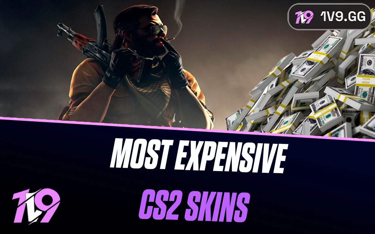 Top 10 Most Expensive CS2 Skins in 2026 | 1v9