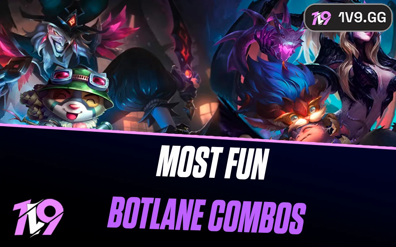 Most Fun Bot Lane Combos in League of Legends | 1v9
