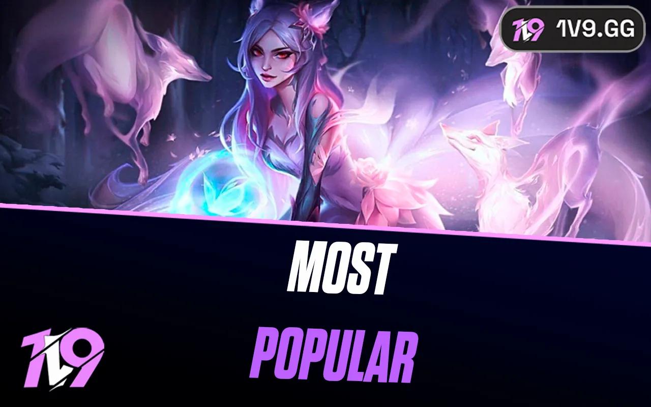 10 Most Popular League of Legends Champions | 1v9