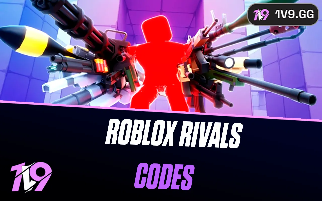 Roblox RIVALS Codes (January 2026) | 1v9