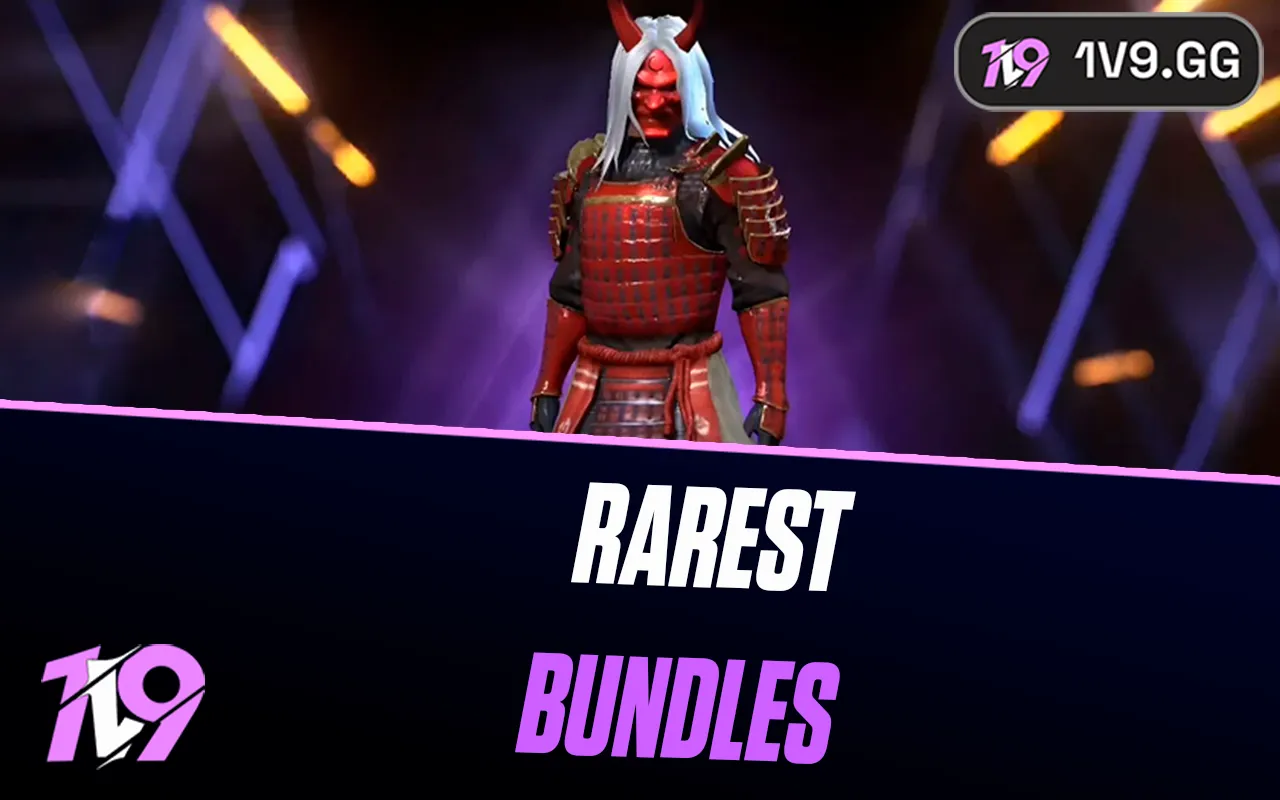 8 Rarest Free Fire Bundles, Ranked | 1v9