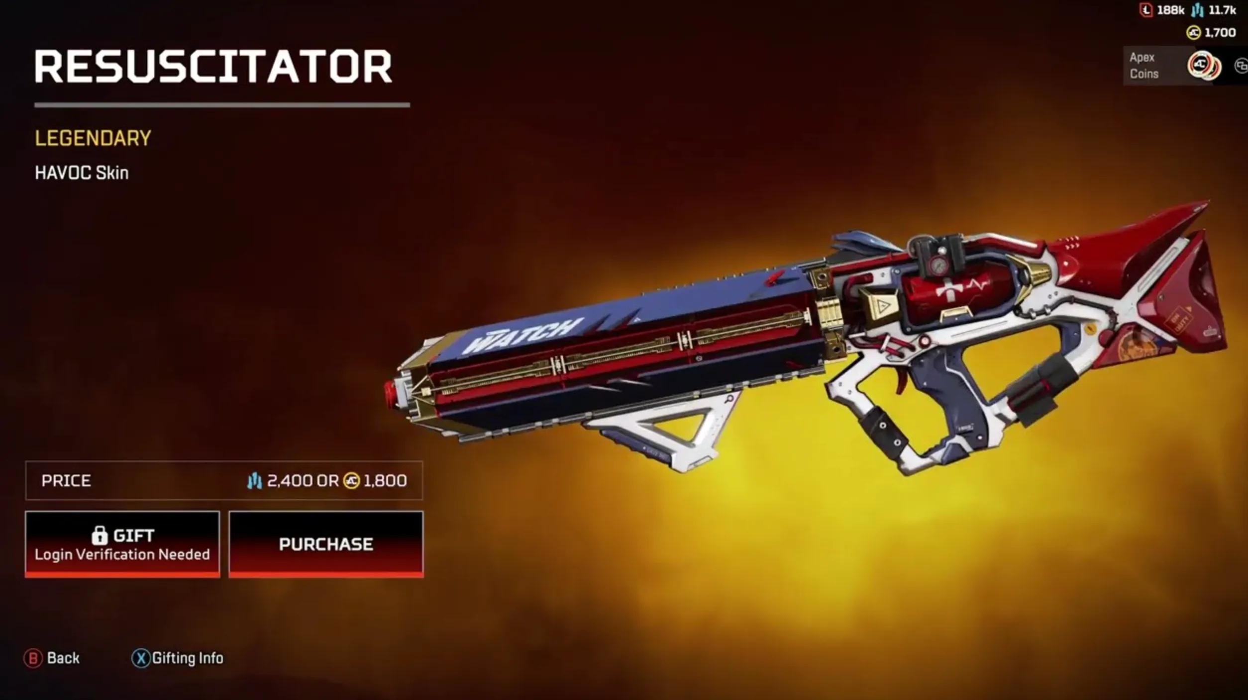 12 Best Havoc Skins In Apex Legends | 1v9