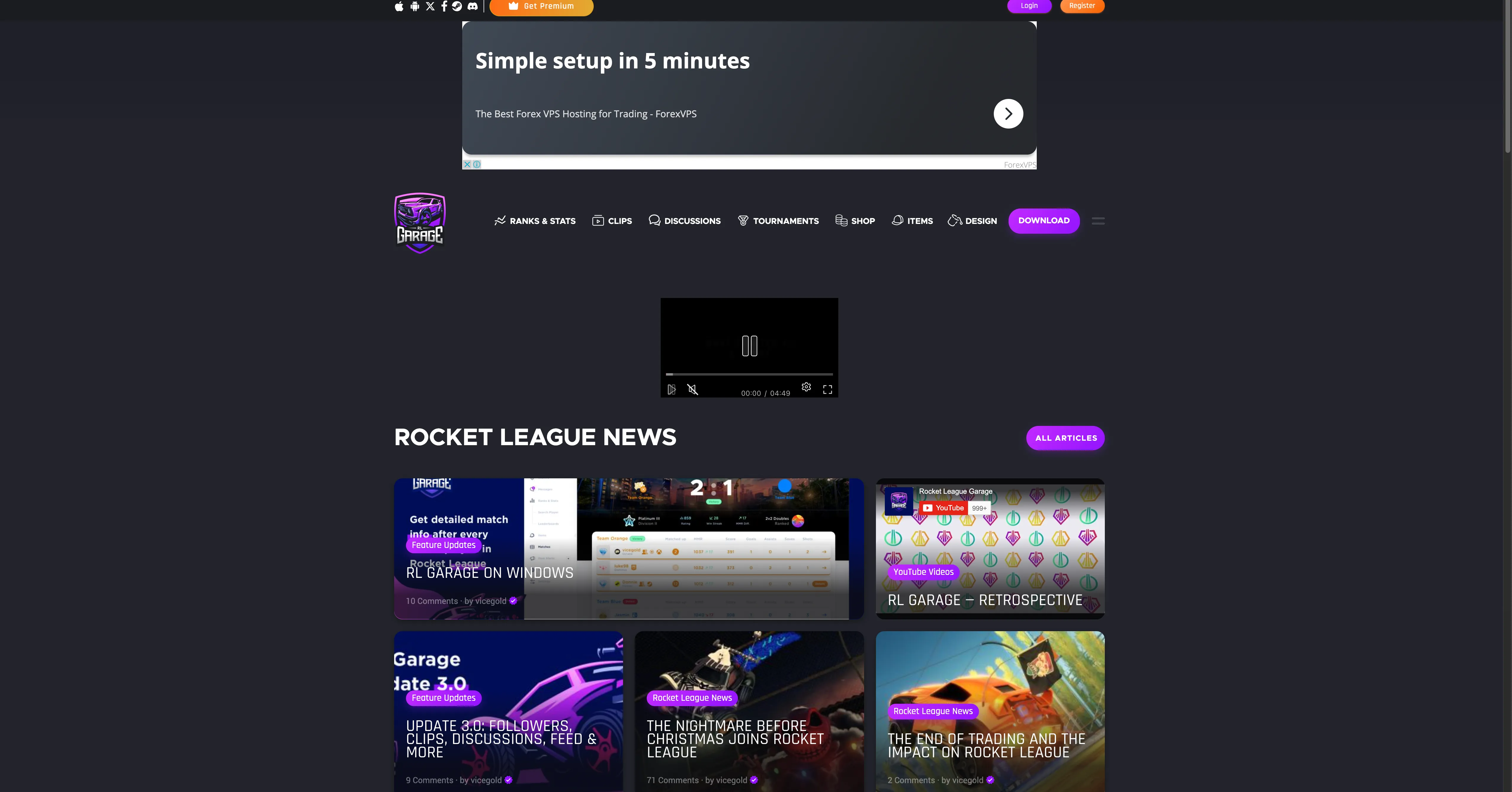 6 Best Stat Trackers For Rocket League | 1v9