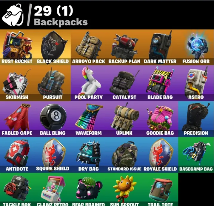 F862 Black Knight, Reaper, Sparkle Specialist, Blue Squire, Royale ...