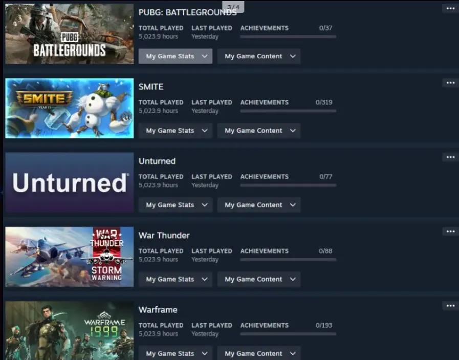 ⭐CS2🔥5000 + Hours STEAM Account💎+10 games with 5000 Hours 🕊️ Ready To ...