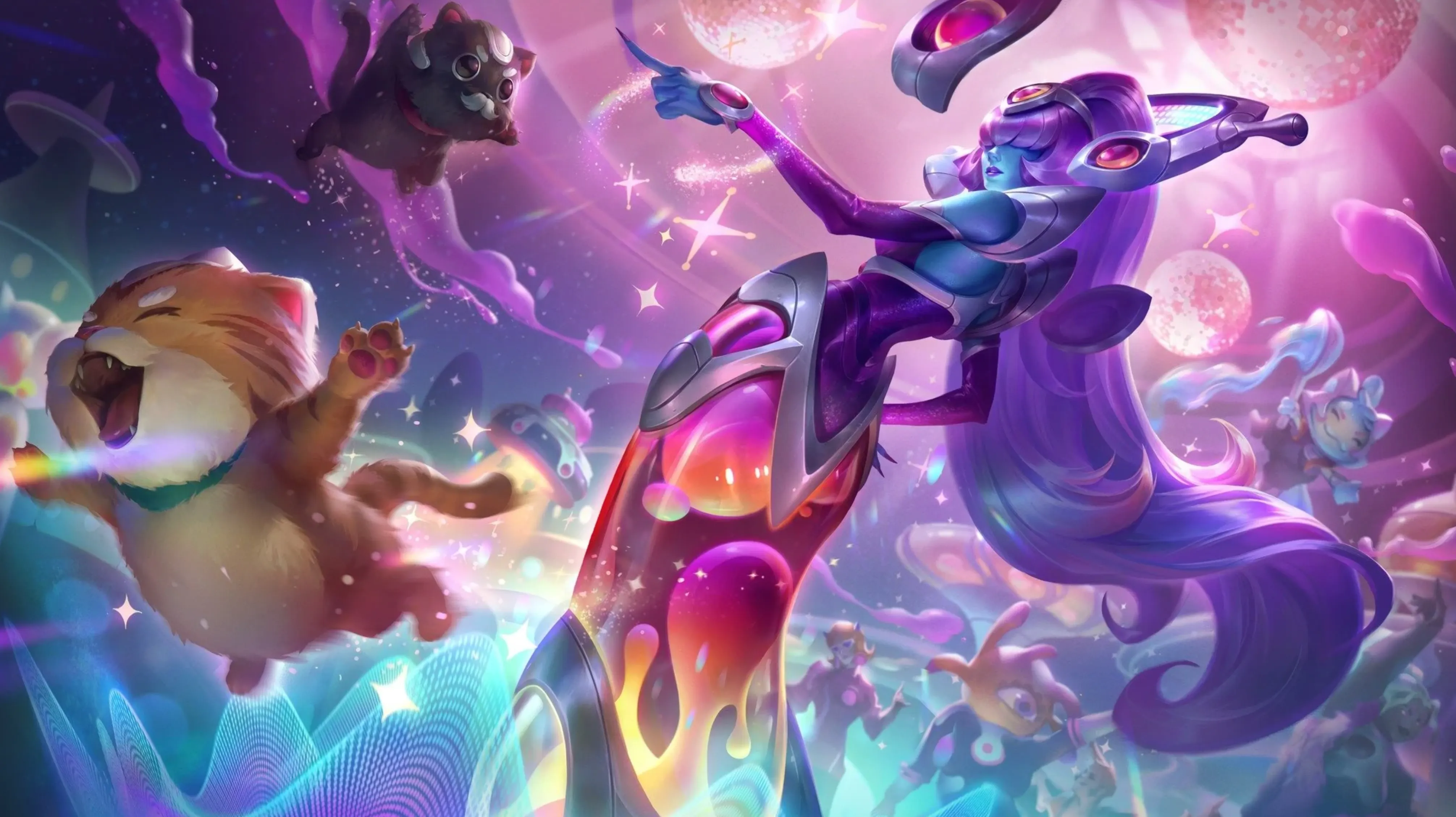 All Space Groove Skins In League of Legends | 1v9