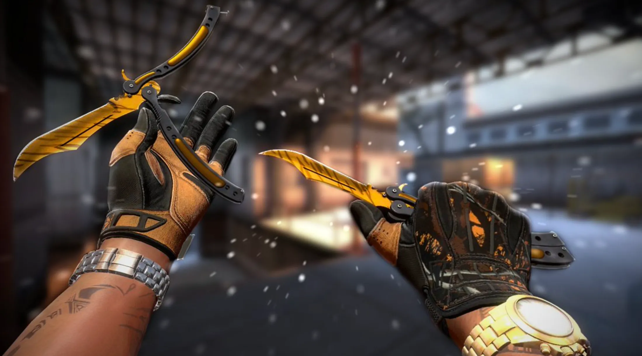 10 Best Gloves Skins To Pair With Tiger Tooth Knife In CS2 | 1v9