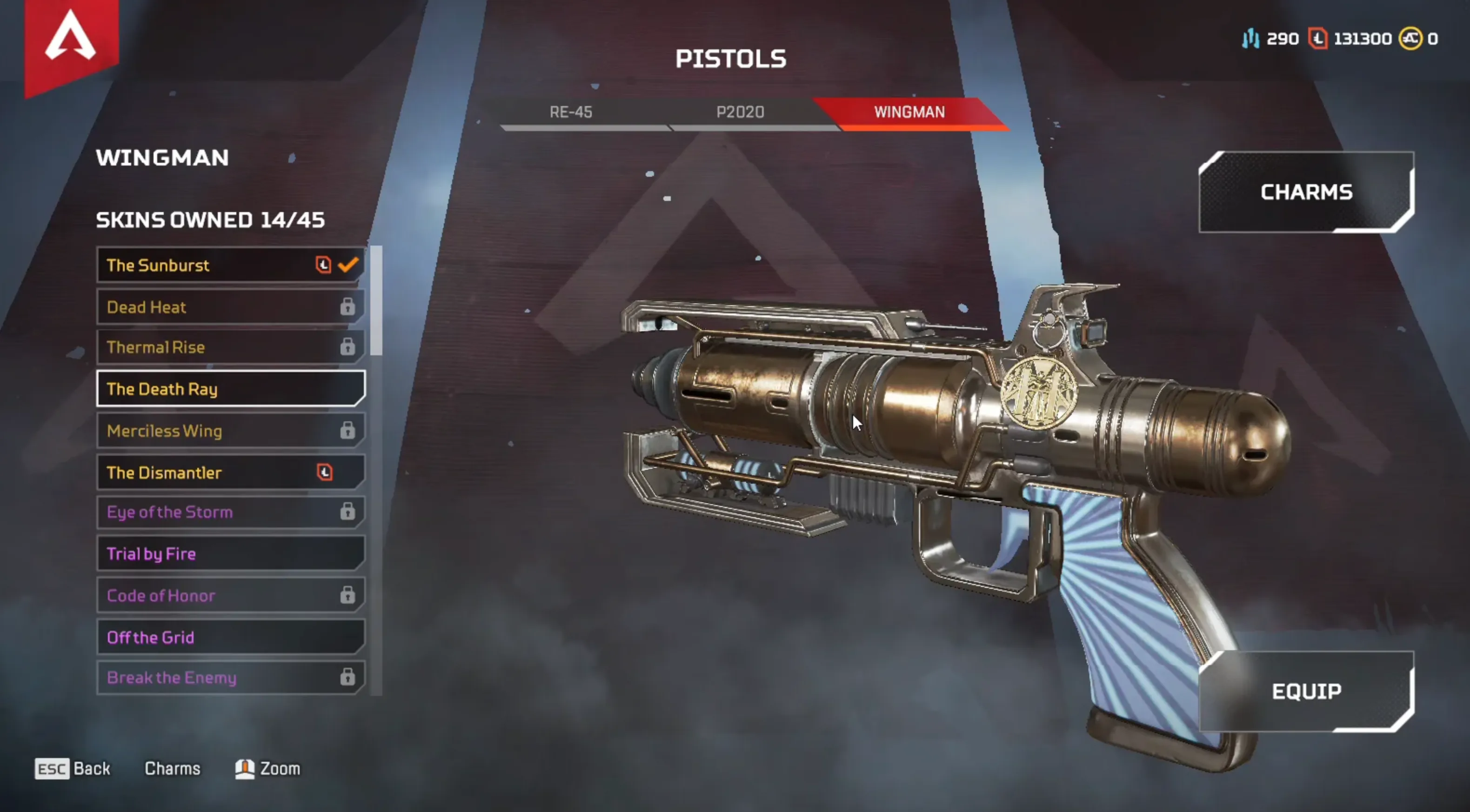 10 Best Wingman Skins In Apex Legends | 1v9