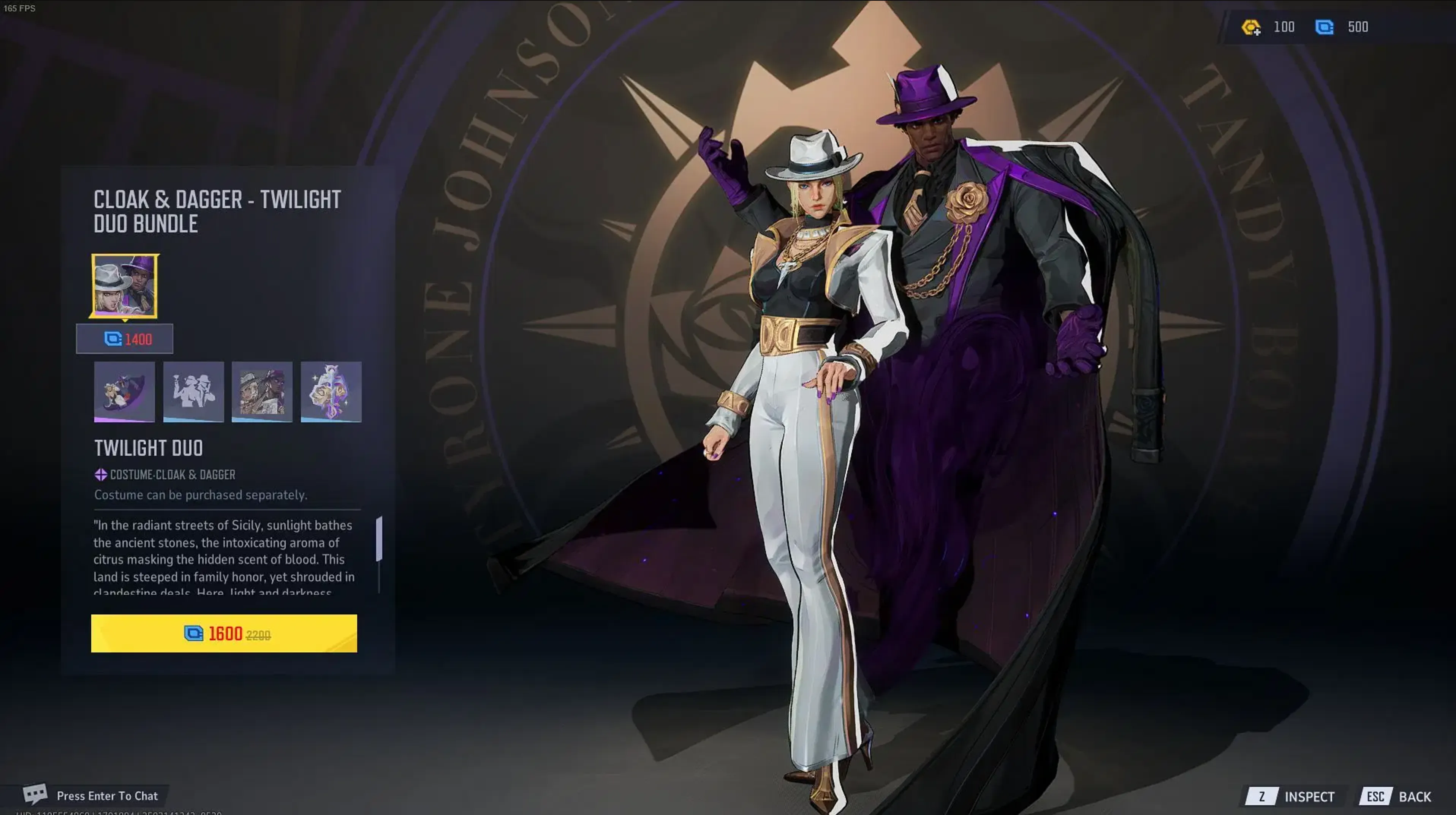 All Cloak & Dagger Skins In Marvel Rivals | 1v9