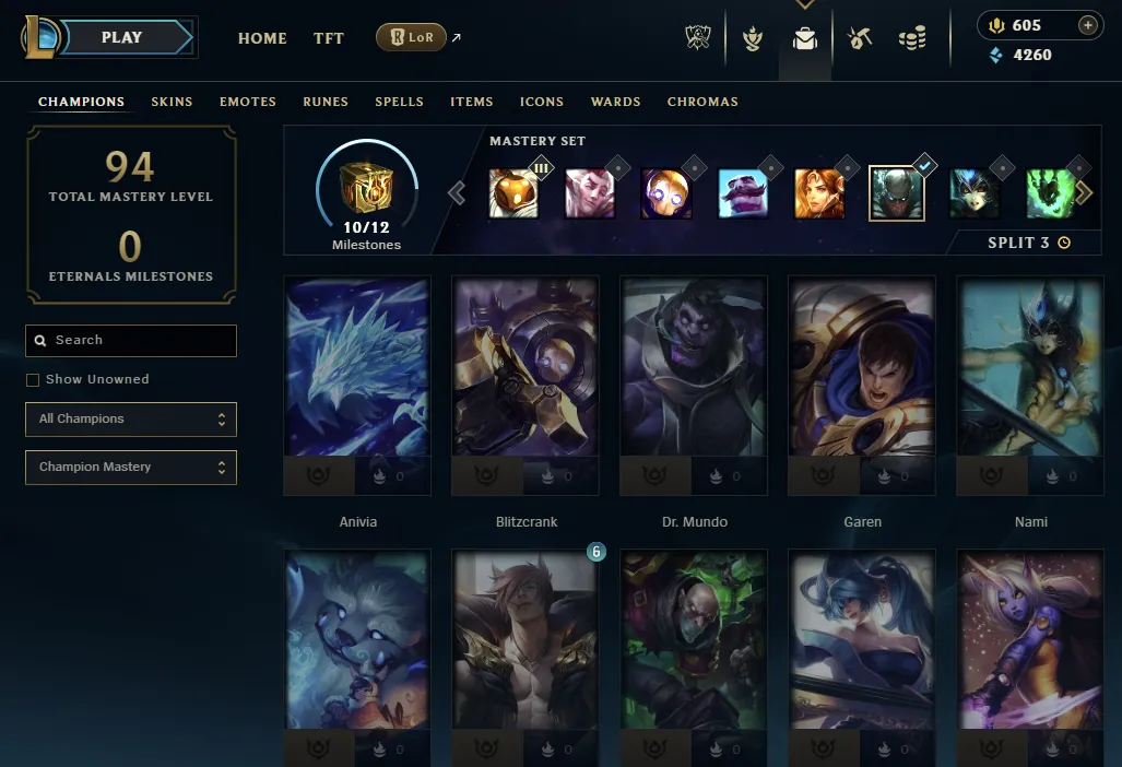 Master +290lp | 74%WR GRANDMASTER MMR (+24LP Per Win) 🎁 31 champs - 4 ...