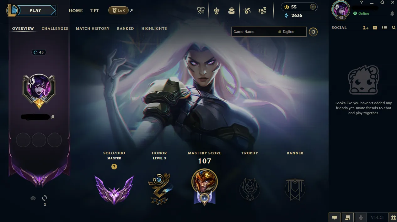 Master +8lp | 56%WR Handleveled EUW 🎁 30 champs - 8 skins,⭐UNOPENED ...