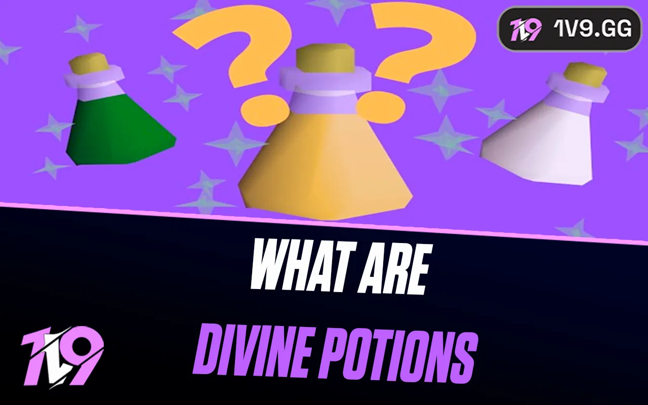 What Are Divine Potions in OSRS? & What Do They Do | 1v9