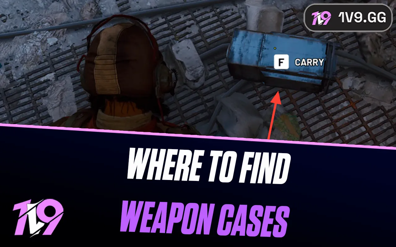 How To Find Weapon Cases In Arc Raiders | 1v9