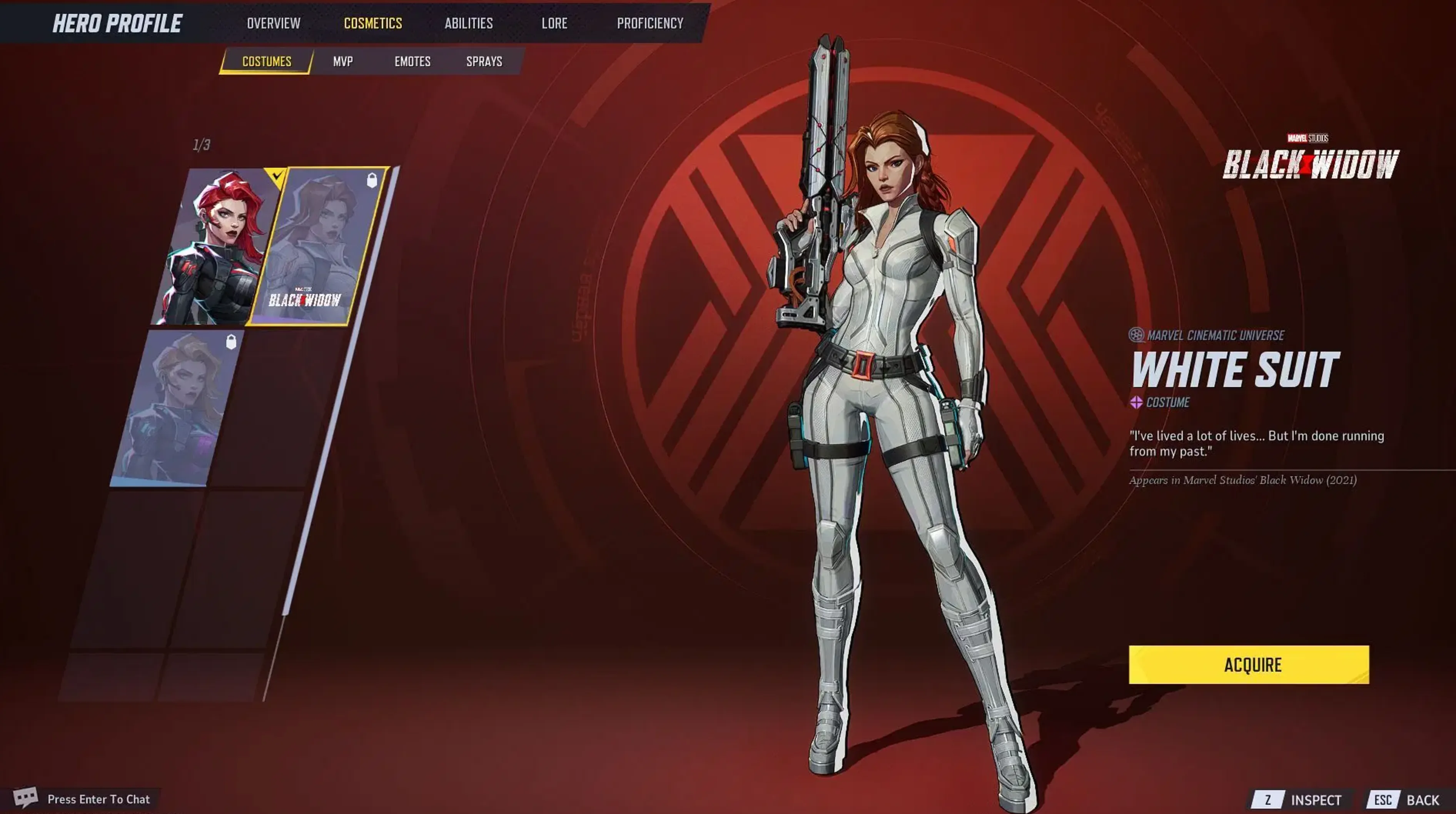 All Black Widow Skins In Marvel Rivals | 1v9