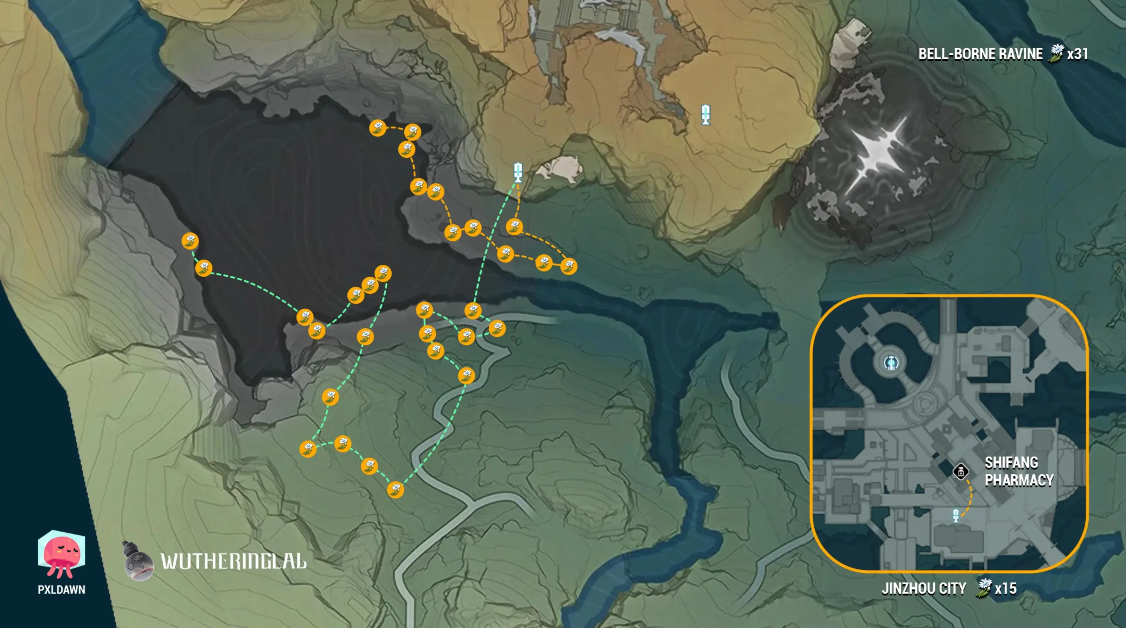 All Ascension Material Locations In Wuthering Waves | 1v9