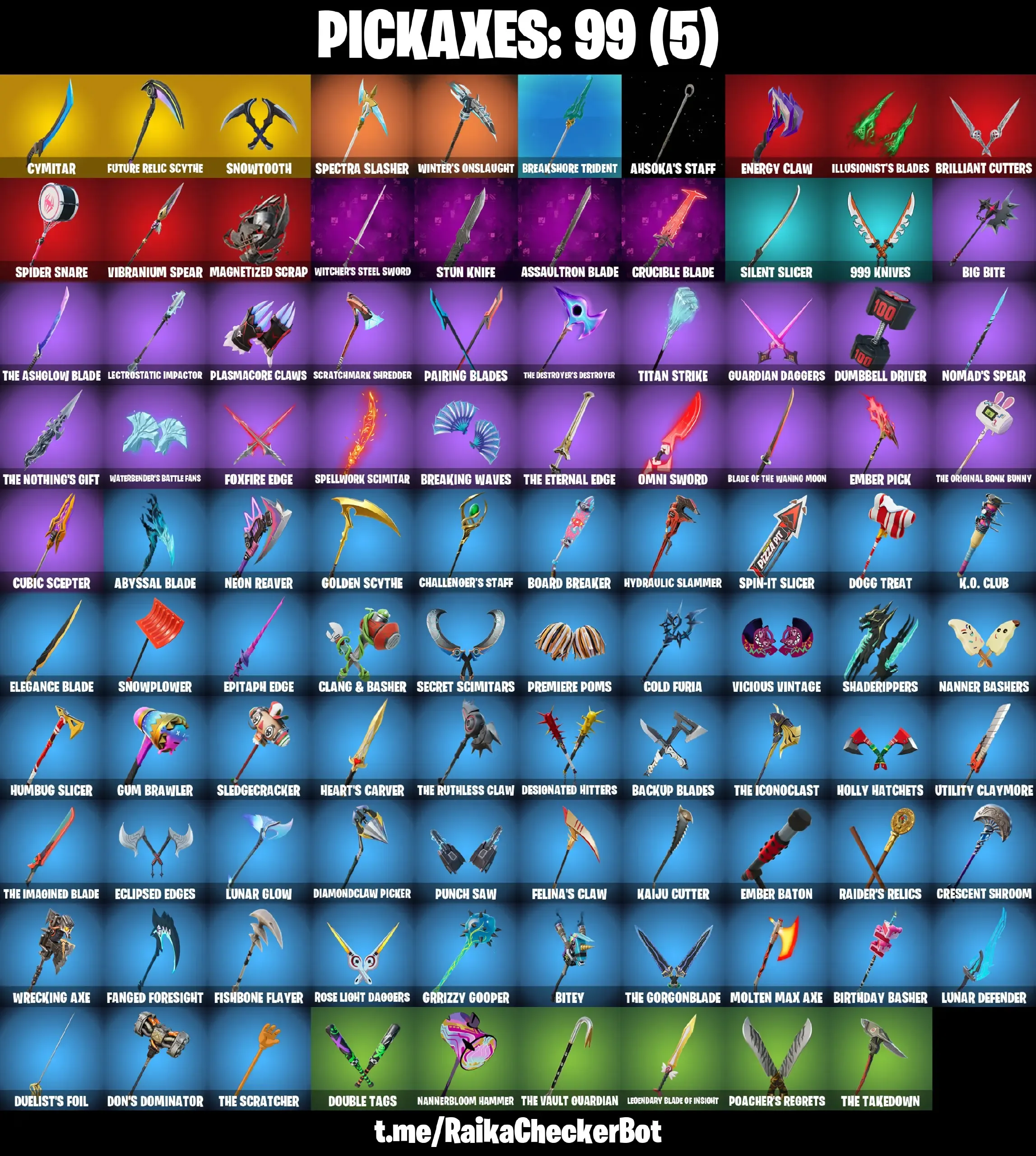 [PC/PSN/XBOX] 93 skins | Subzero Cryptic | Lina Scorch | Vivi Chroma ...