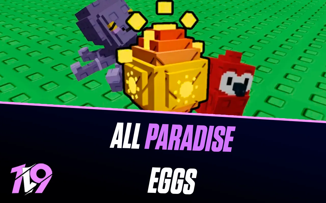 All Paradise Egg Pets in Grow a Garden | 1v9