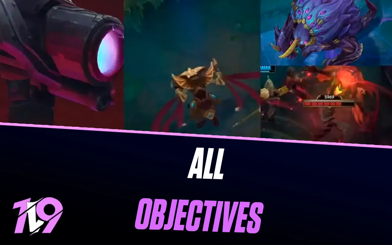 All League of Legends Objectives And What They Do | 1v9