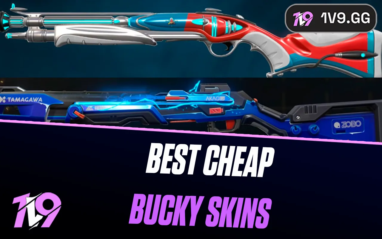 10 Best Cheap Bucky Skins In Valorant | 1v9