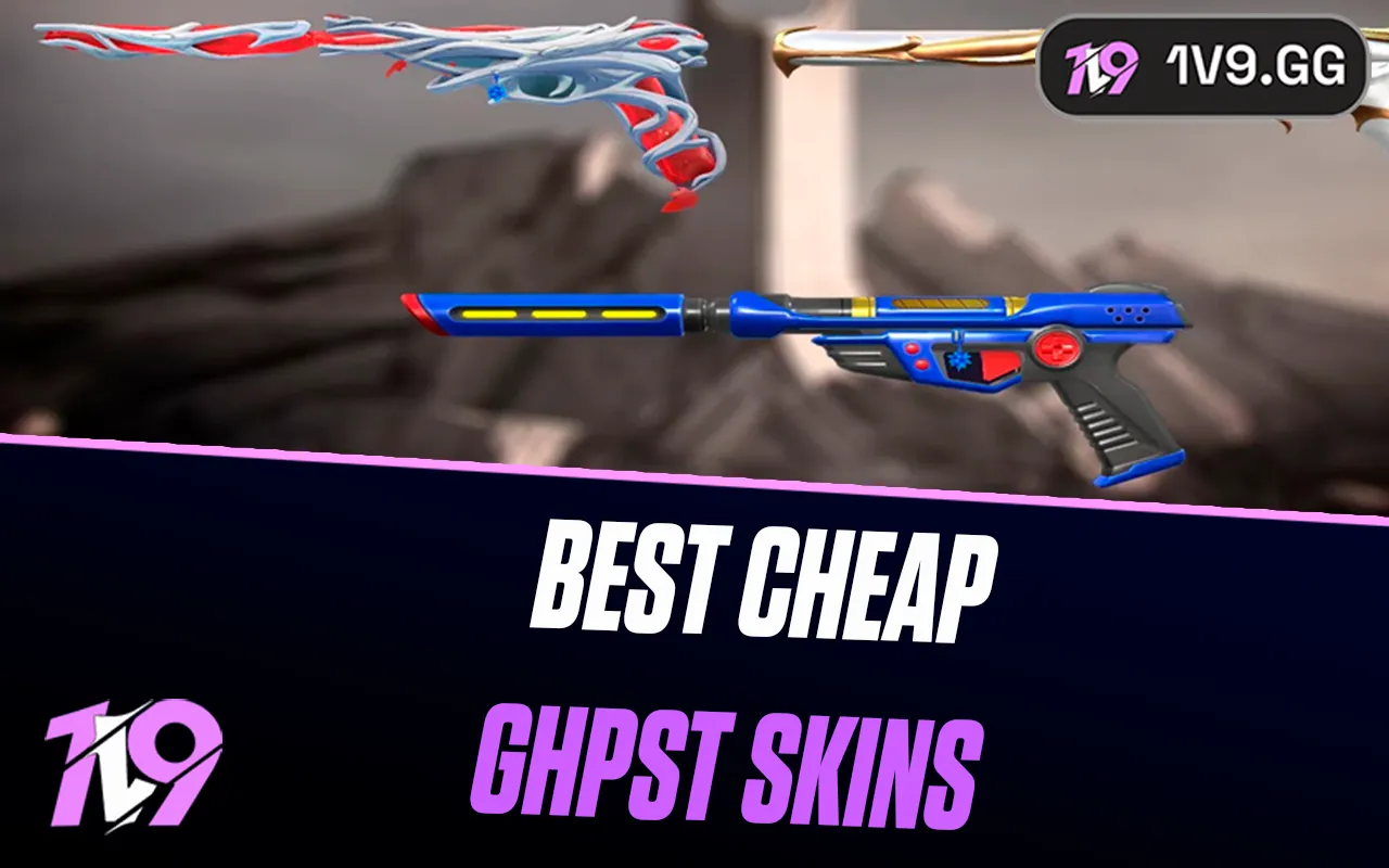 Best Cheap Ghost Skins In Valorant | 1v9