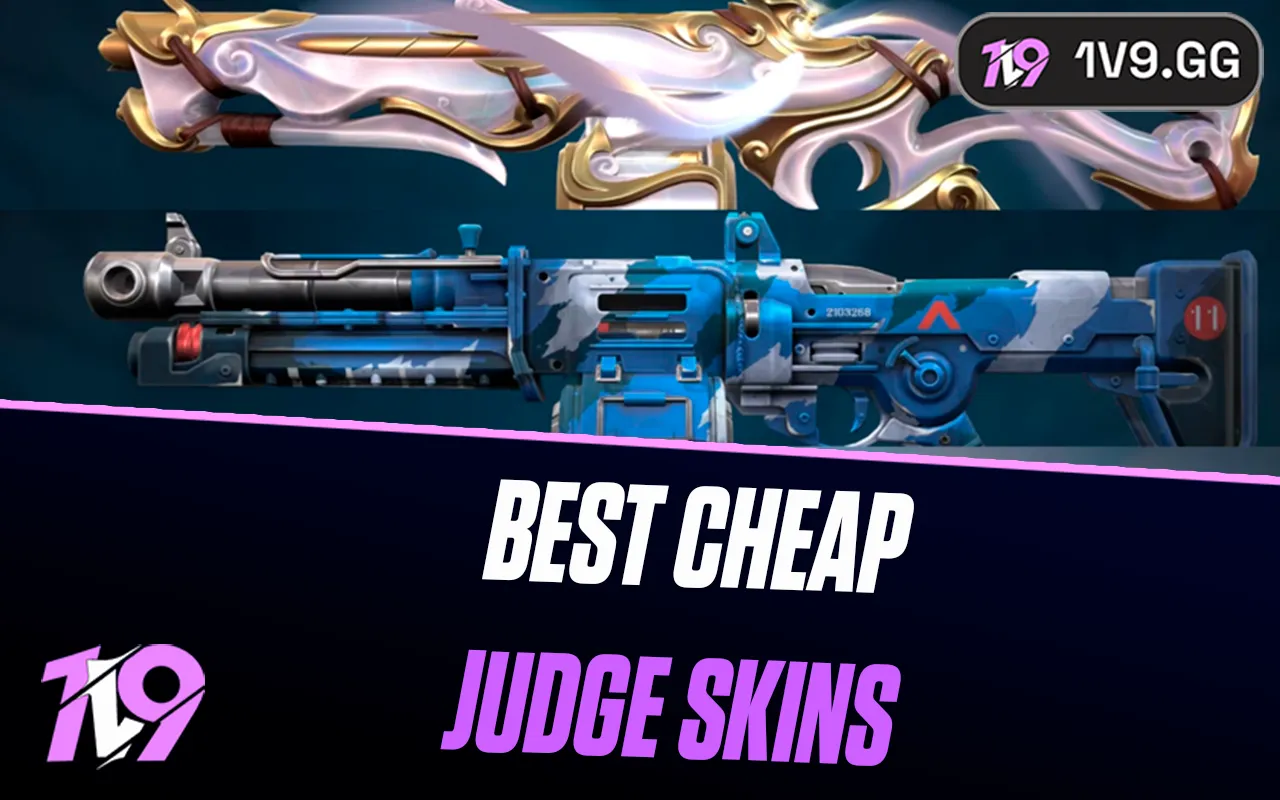 10 Best Cheap Judge Skins In Valorant | 1v9
