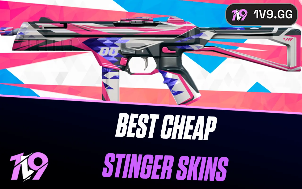 10 Best Cheap Stinger Skins In Valorant | 1v9