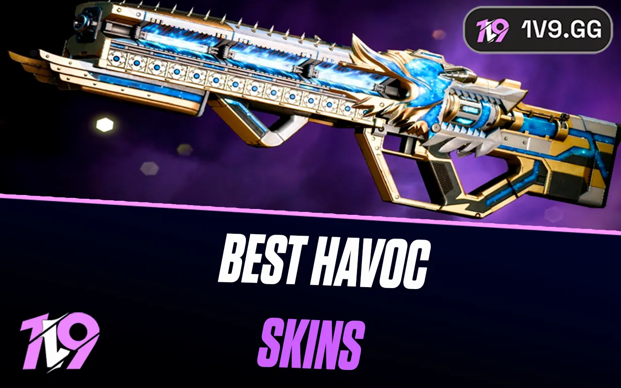 12 Best Havoc Skins In Apex Legends | 1v9