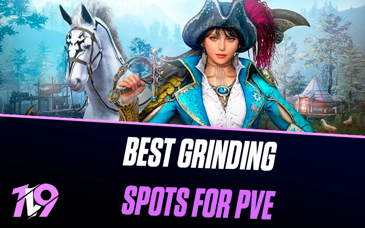 12 Best Grinding Spots For PVE In Black Desert | 1v9