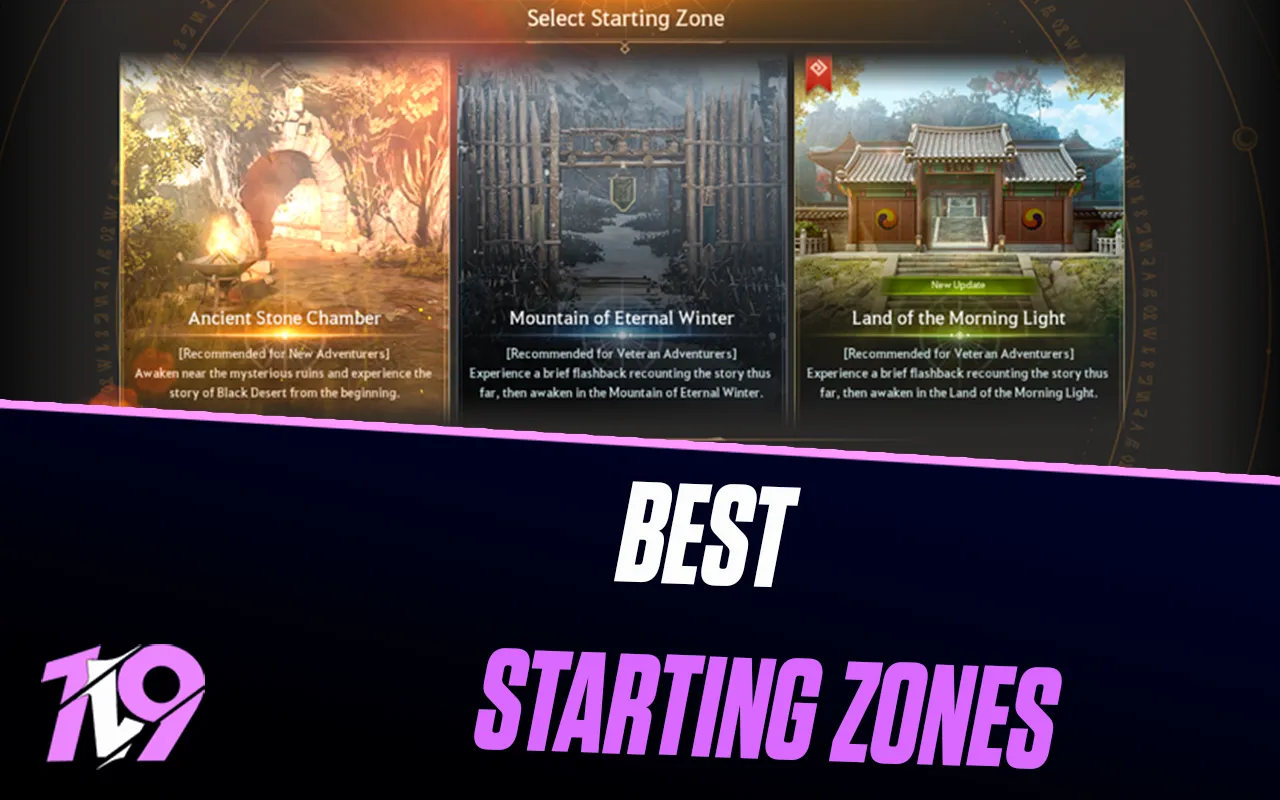 5 Best Starting Zones In Black Desert | 1v9