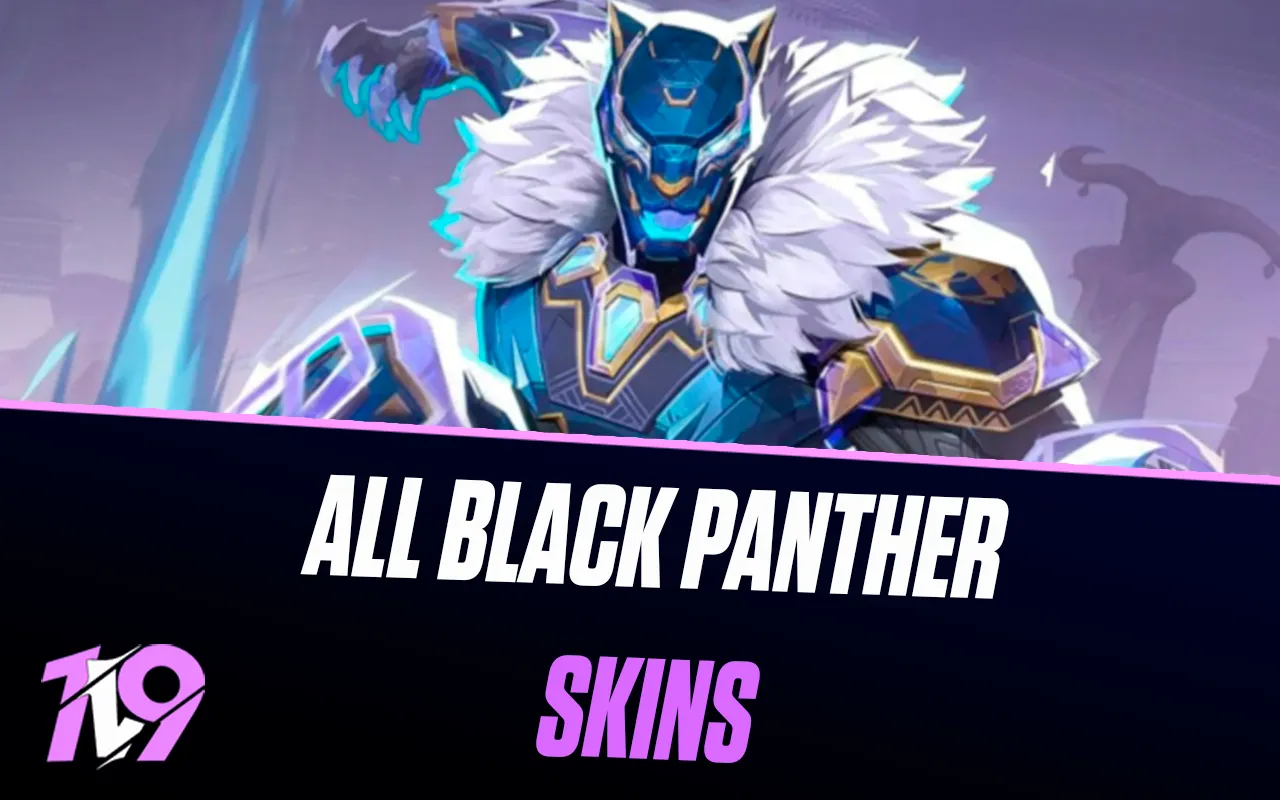 All Black Panther Skins In Marvel rivals | 1v9
