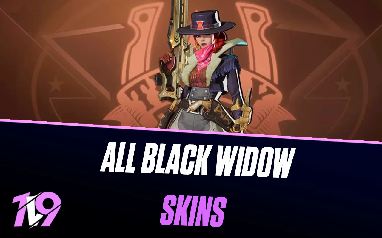 All Black Widow Skins In Marvel Rivals | 1v9