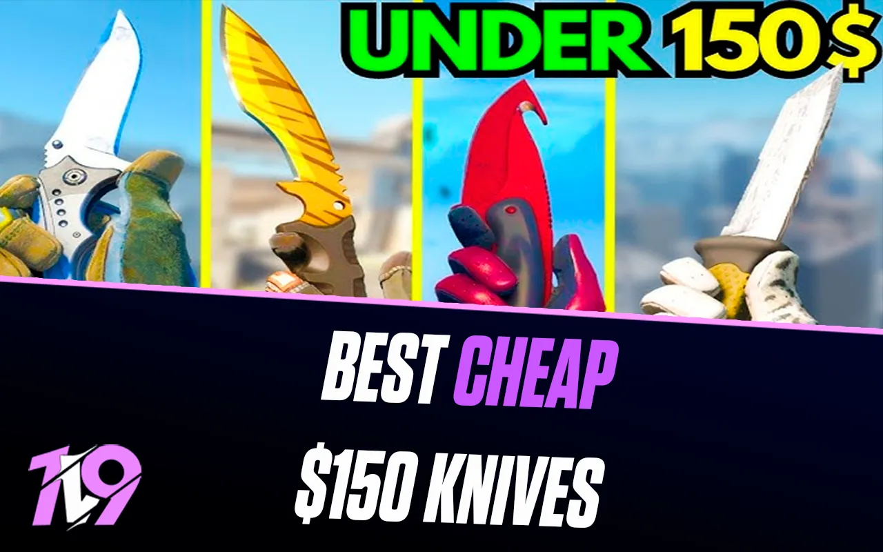 10 Best Cheap Knives Under $150 In CS2 | 1v9