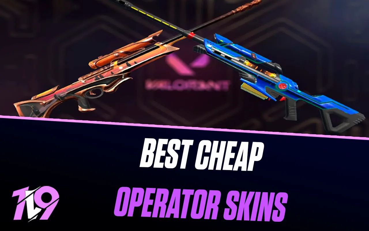 7 Best Cheap Operator Skins In Valorant | 1v9