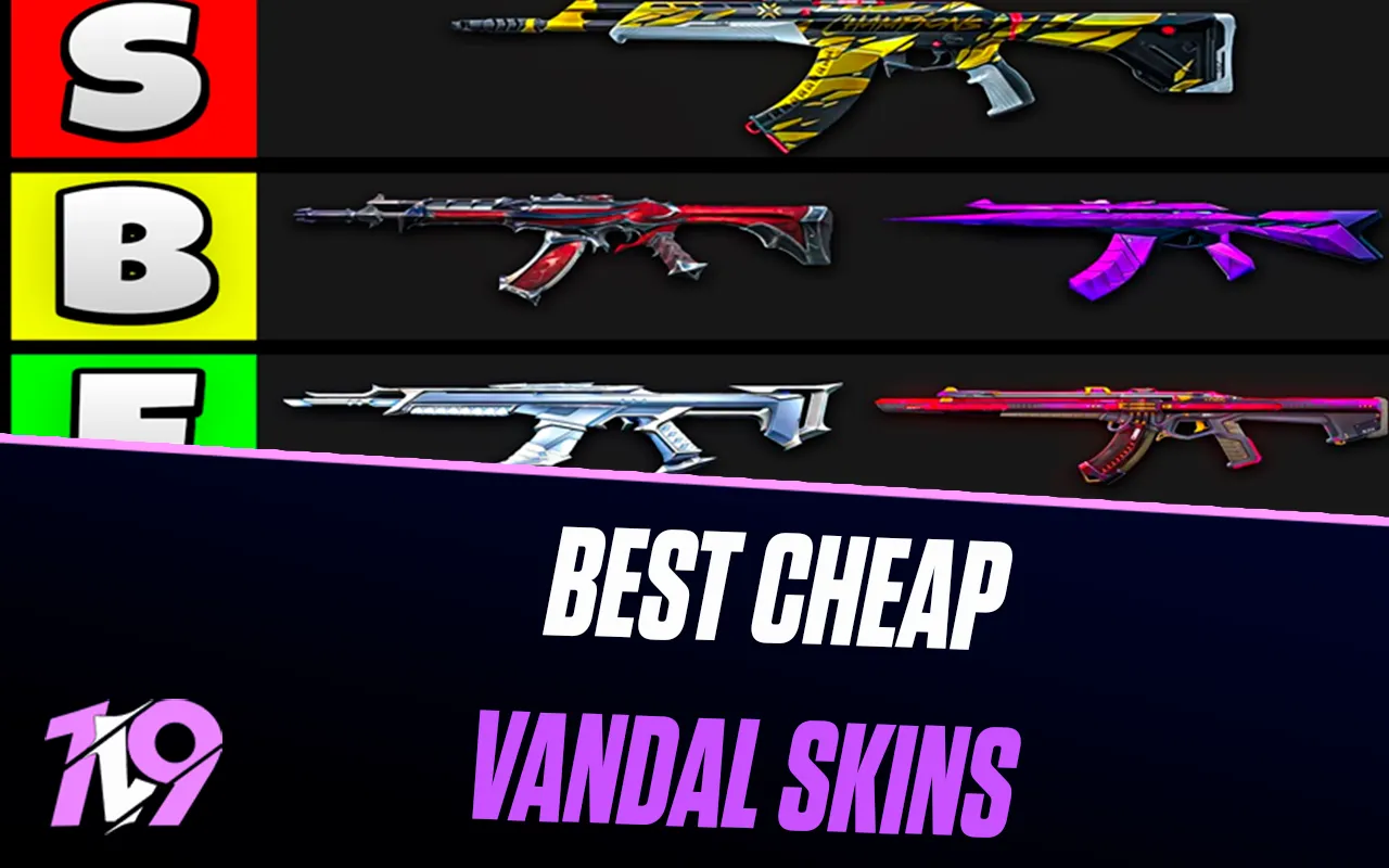 9 Best Cheap Vandal Skins In Valorant | 1v9