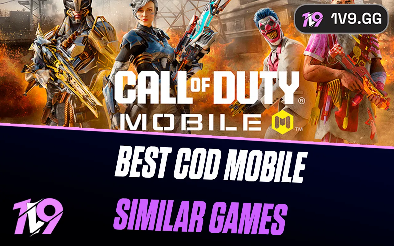 5 Best Games To Play If You Like Call of Duty Mobile | 1v9
