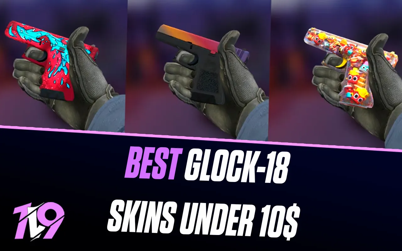15 Best Cheap Desert Glock-18 Skins Under $10 In CS2 | 1v9
