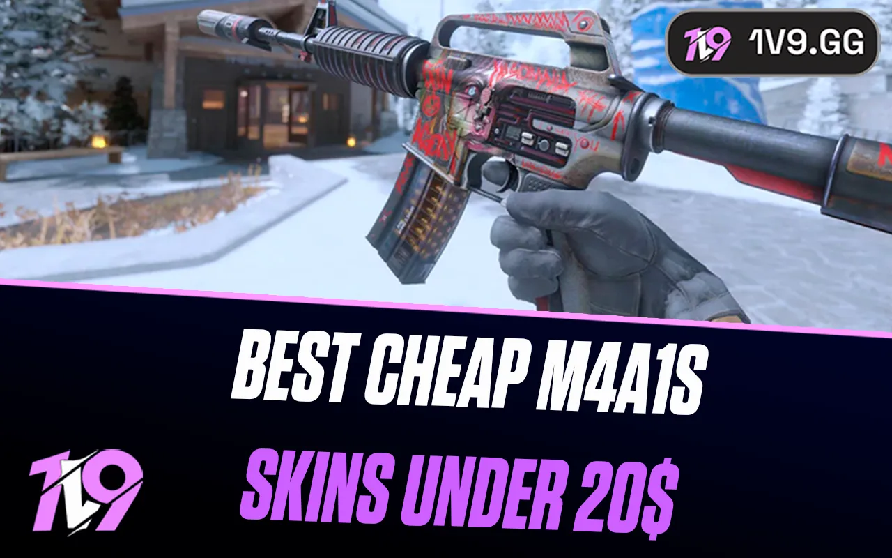 10 Best Cheap M4A1-S Skins Under $20 In CS2 | 1v9