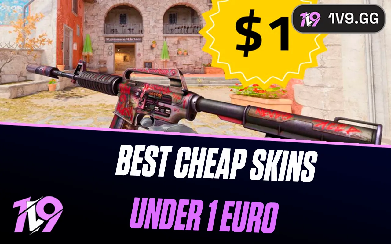 10 Best Cheap Skins Under $1 In CS2 | 1v9