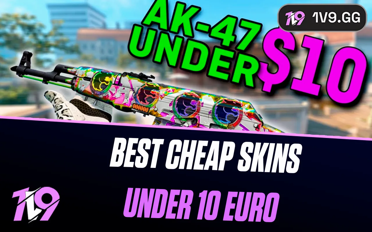 15 Best Cheap Skins Under $10 in CS2 | 1v9