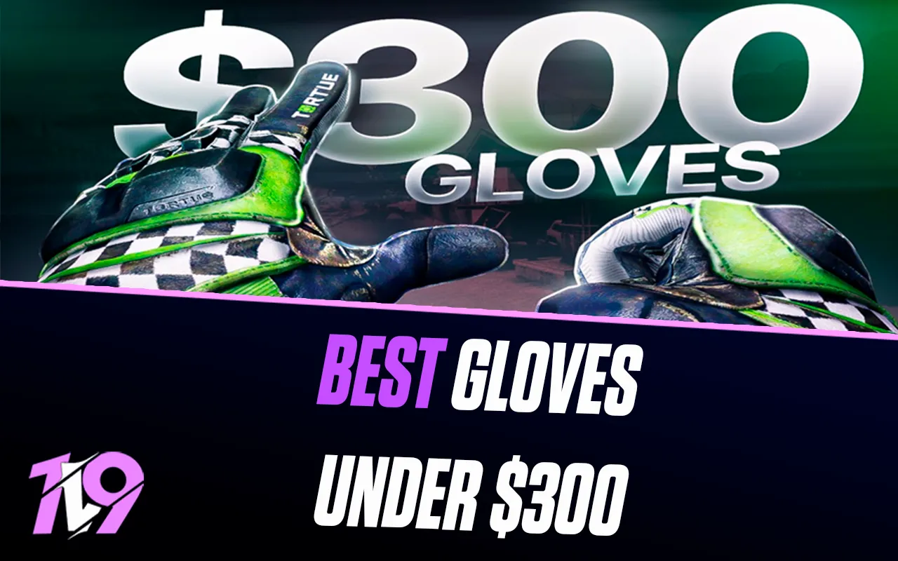 10 Best Gloves Skins Under $300 In CS2 | 1v9