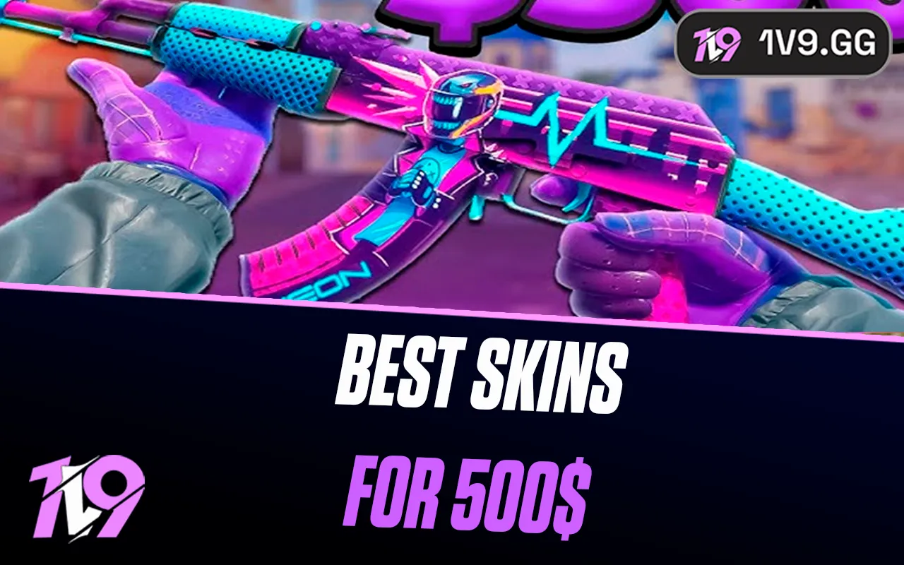 15 Best Skins Under $500 In CS2 | 1v9