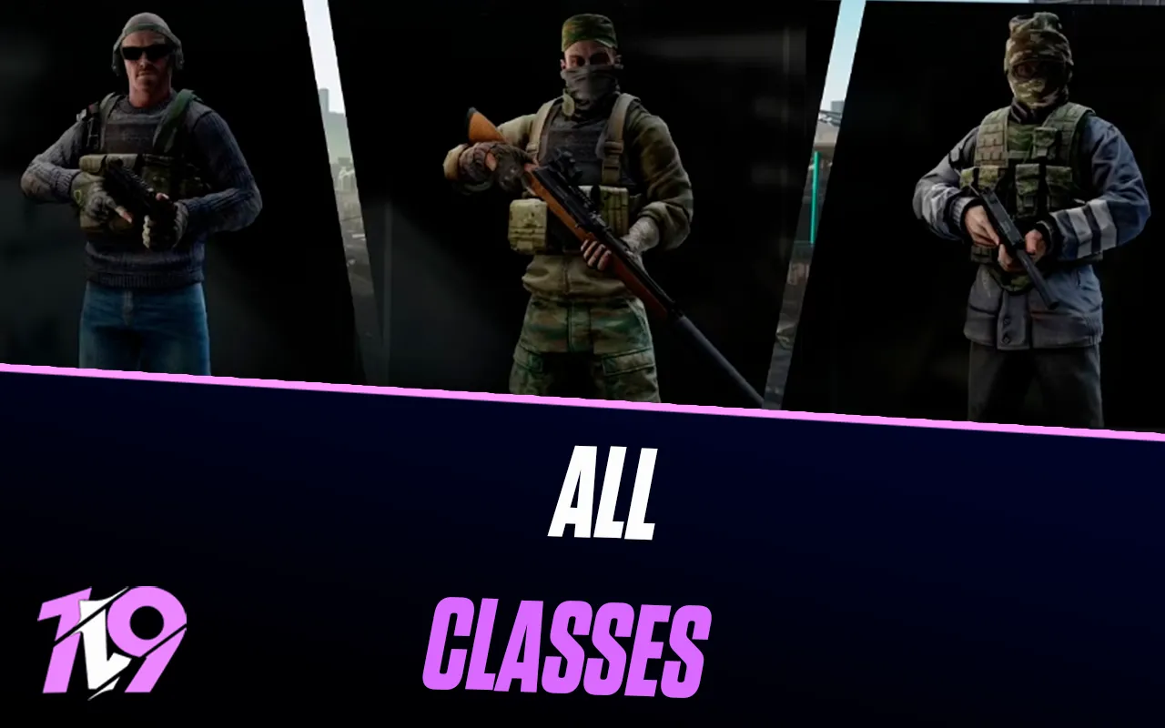 All Classes In Escape From Tarkov: Arena | 1v9