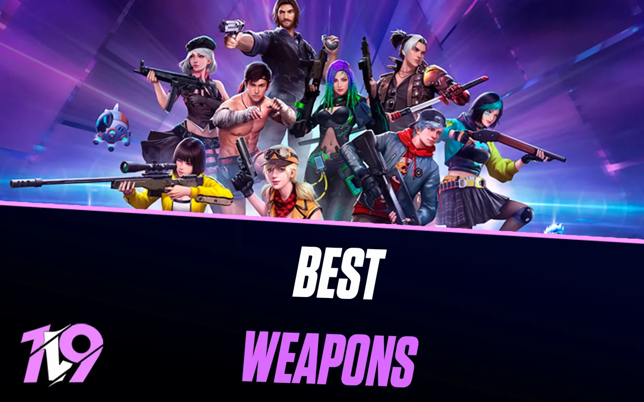 The 24 Best Weapons In Garena Free Fire | 1v9