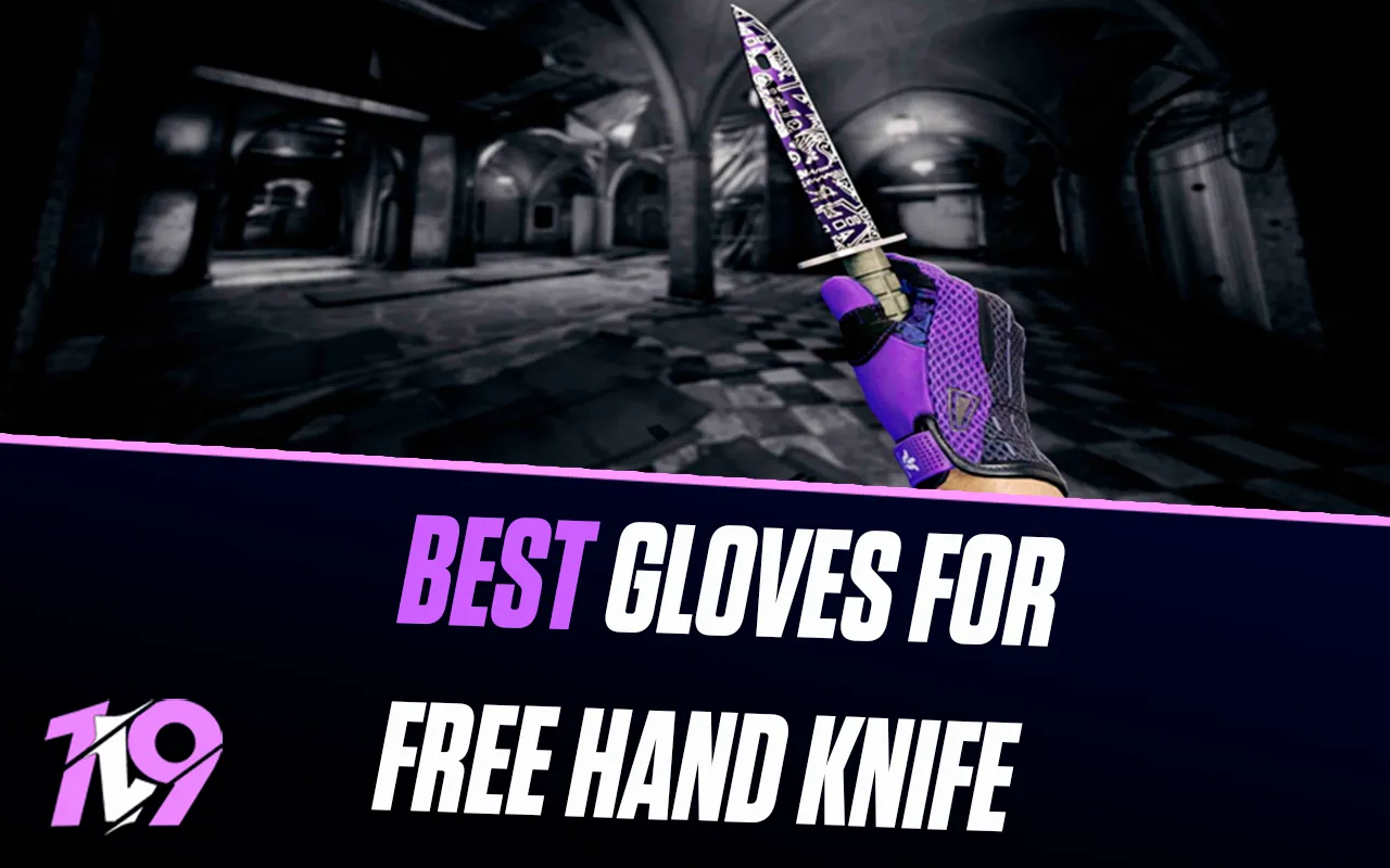 10 Best Gloves To Pair With Free Hand Knife In CS2 | 1v9