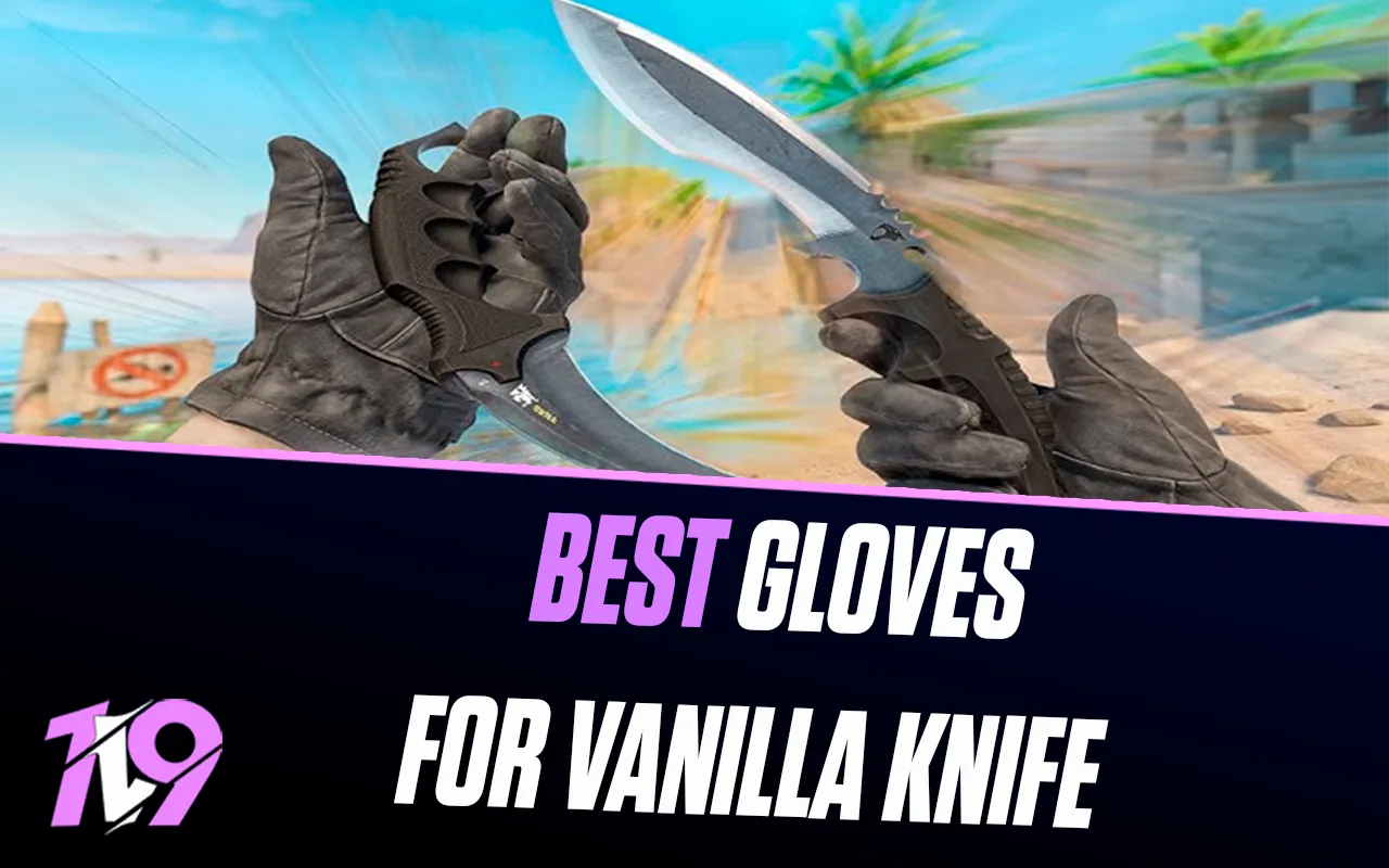 10 Best Gloves To Pair With Vanilla Knife In CS2 | 1v9