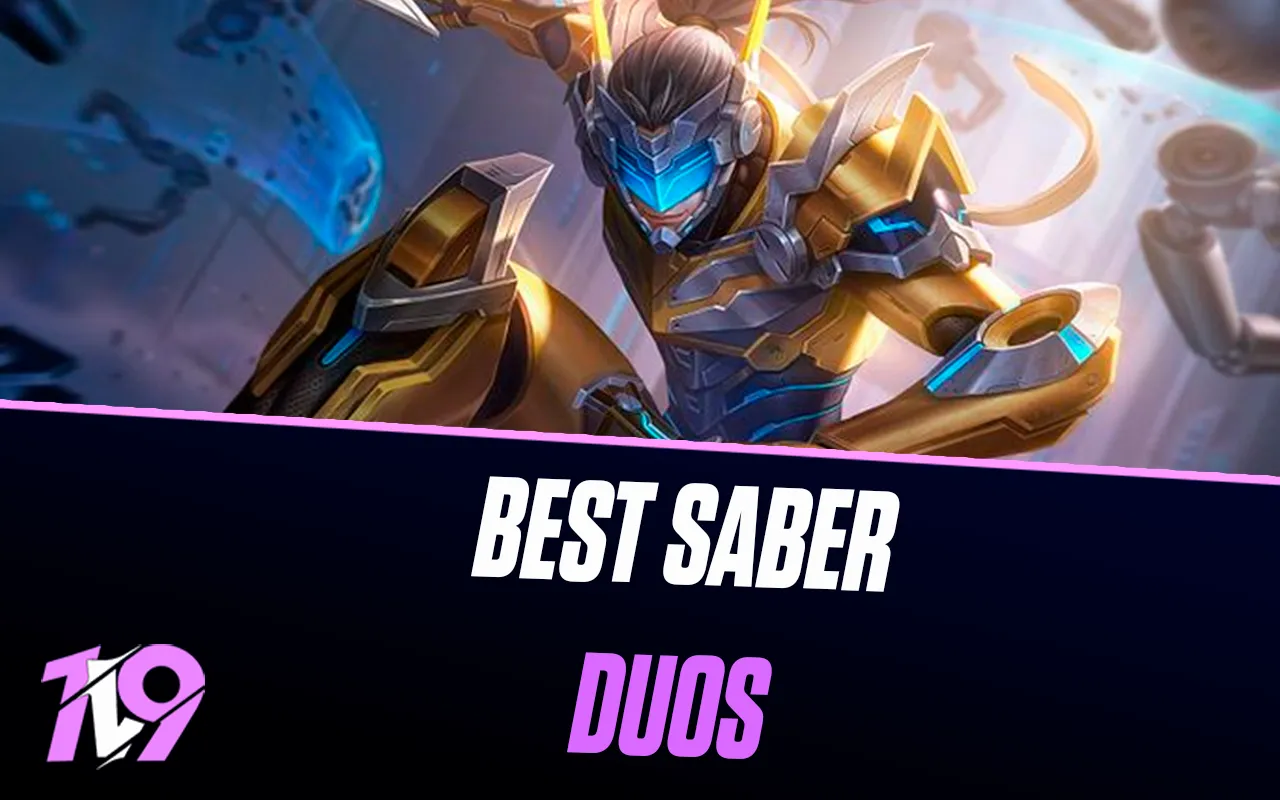 12 Best Heroes To Duo With Saber In Mobile Legends | 1v9