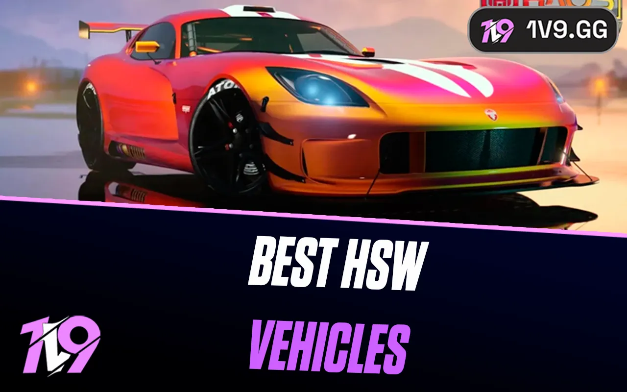 8 Best HSW Vehicles In GTA 5 Online | 1v9