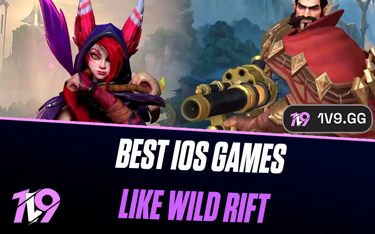 10 Best iOS Games Like Wild Rift | 1v9